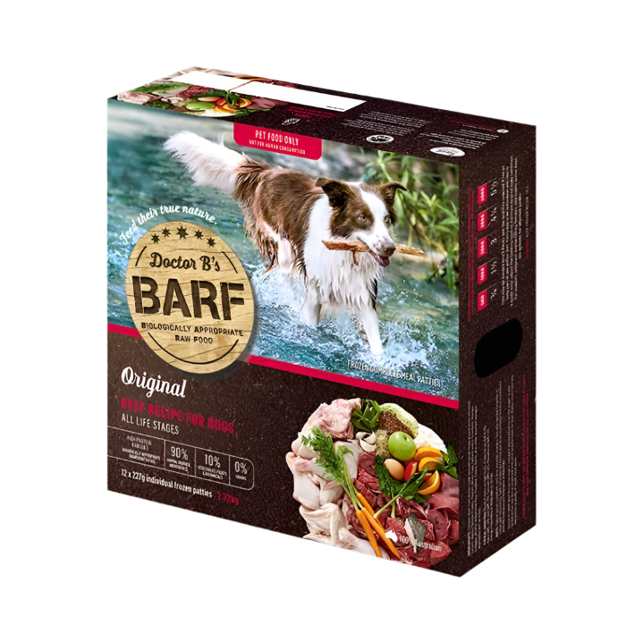 BARF Frozen Dog Food – Beef – Petisan