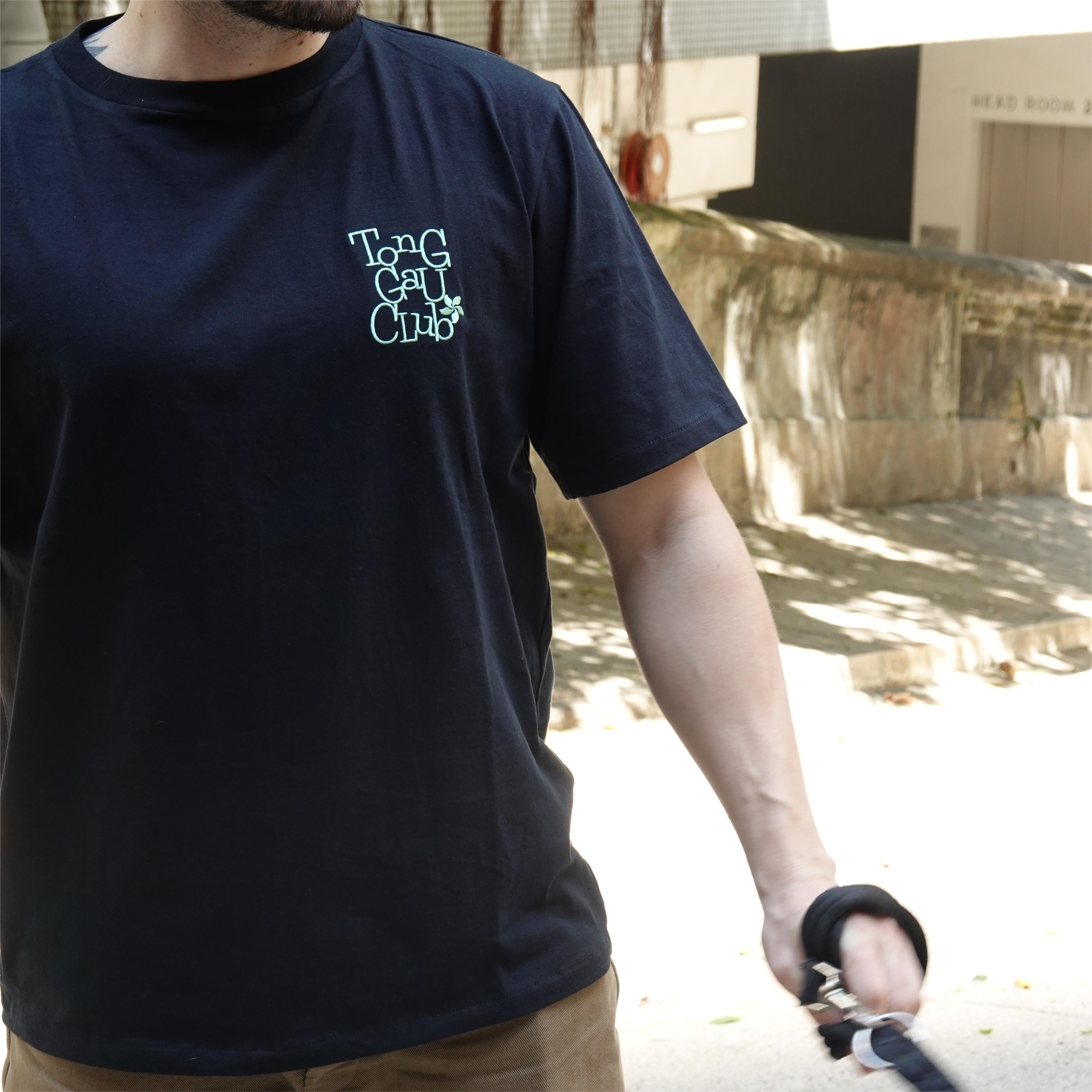 “Tong Gau Club” Embroidered Tee – Petisan